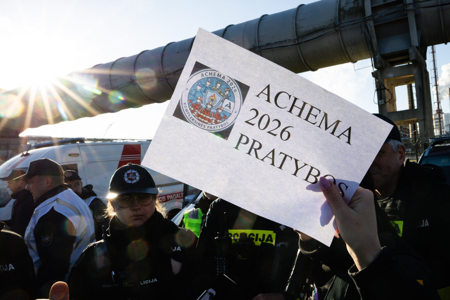 Valstybės lygio pratybos „Achemoje“: tikrinamas reagavimas į dronų ...