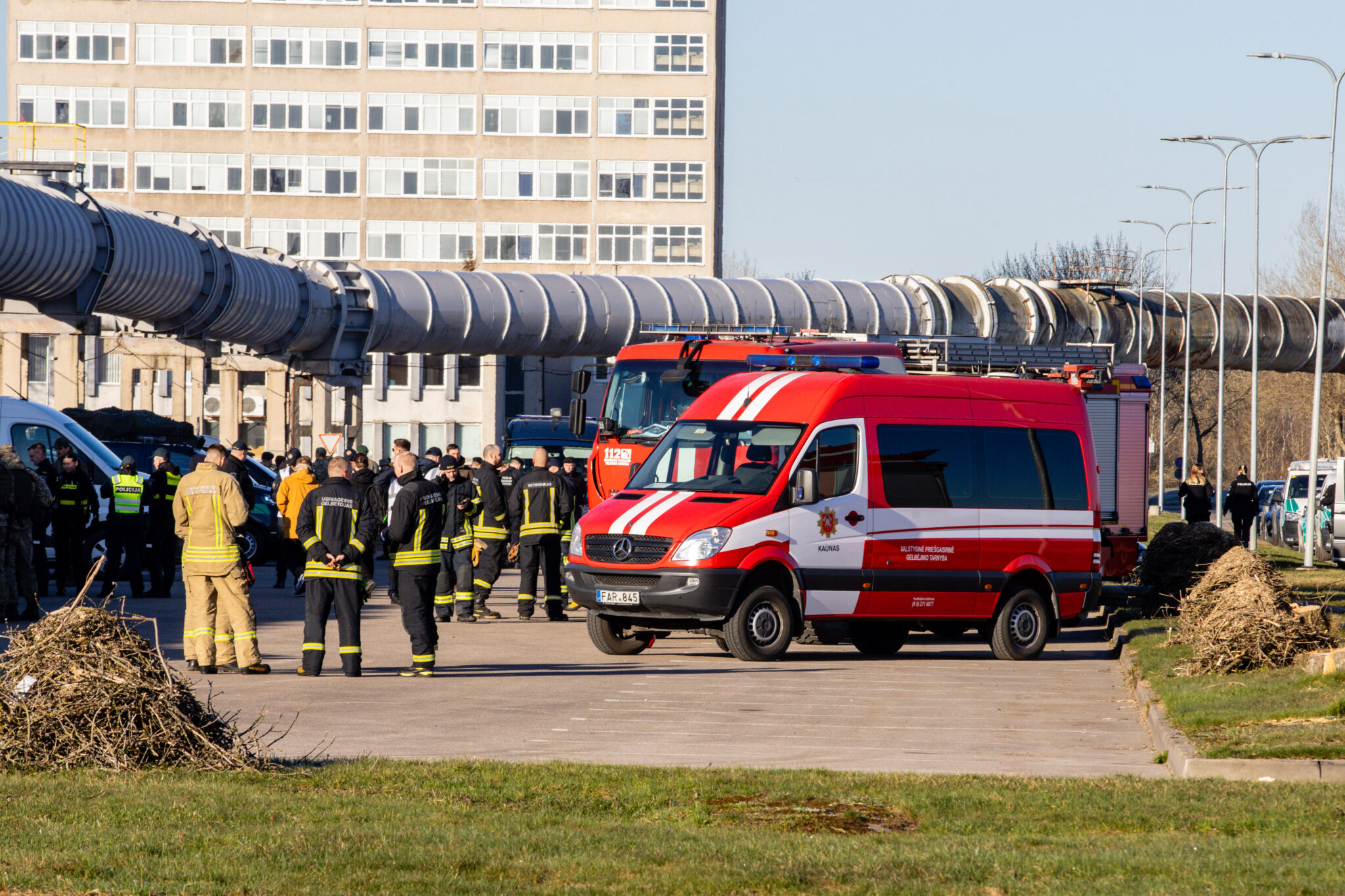 Valstybės lygio pratybos „Achemoje“: tikrinamas reagavimas į dronų ...